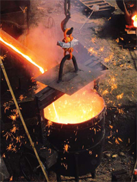 Handling the Heat of Weighing Foundry Ladles | Foundry Management ...