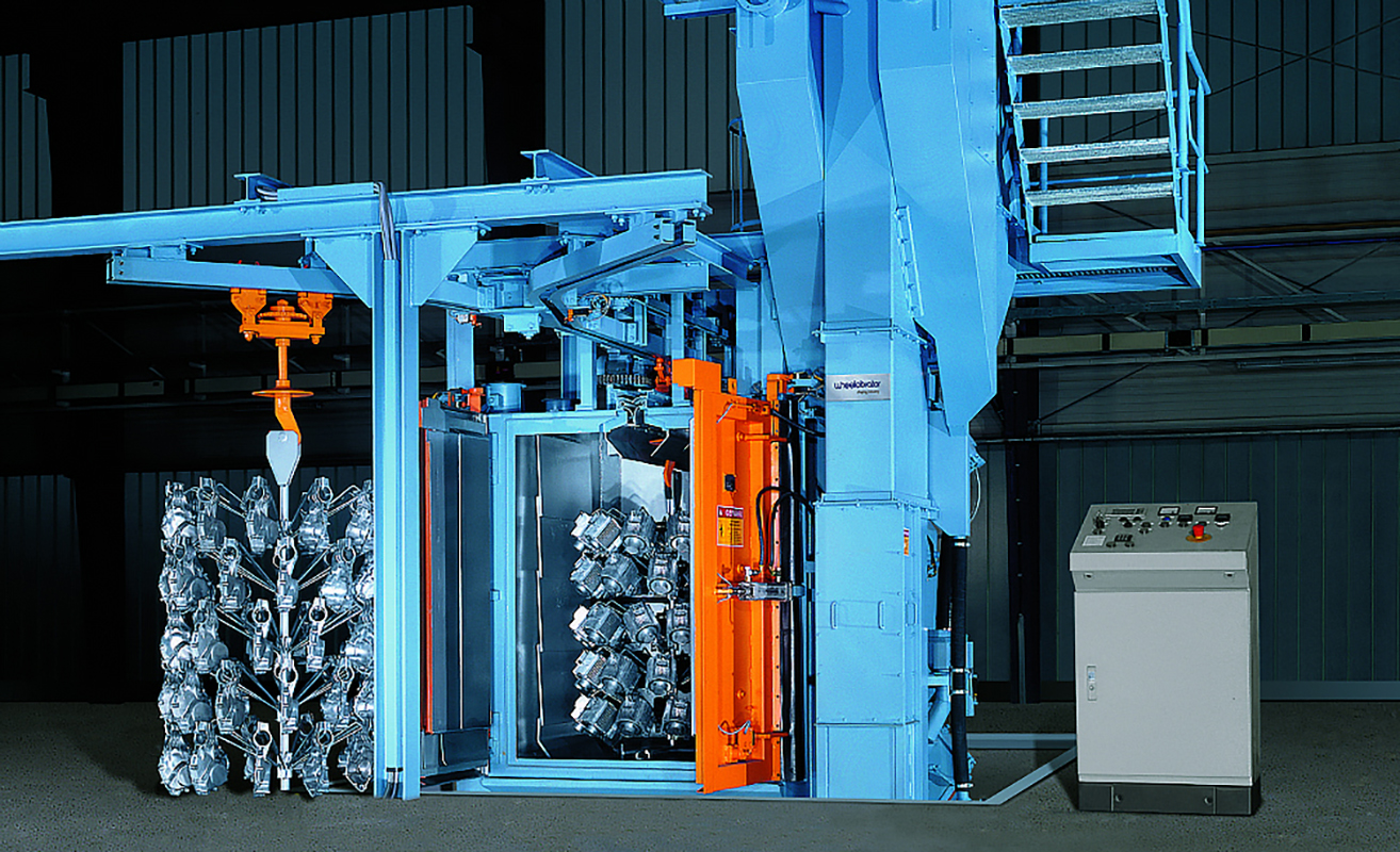 Re-Engineered Hanger-Type Blast Machines | Foundry Management & Technology