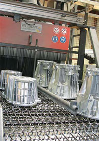 12-Second Surface Finishing, with Eight Blast Wheels | Foundry ...