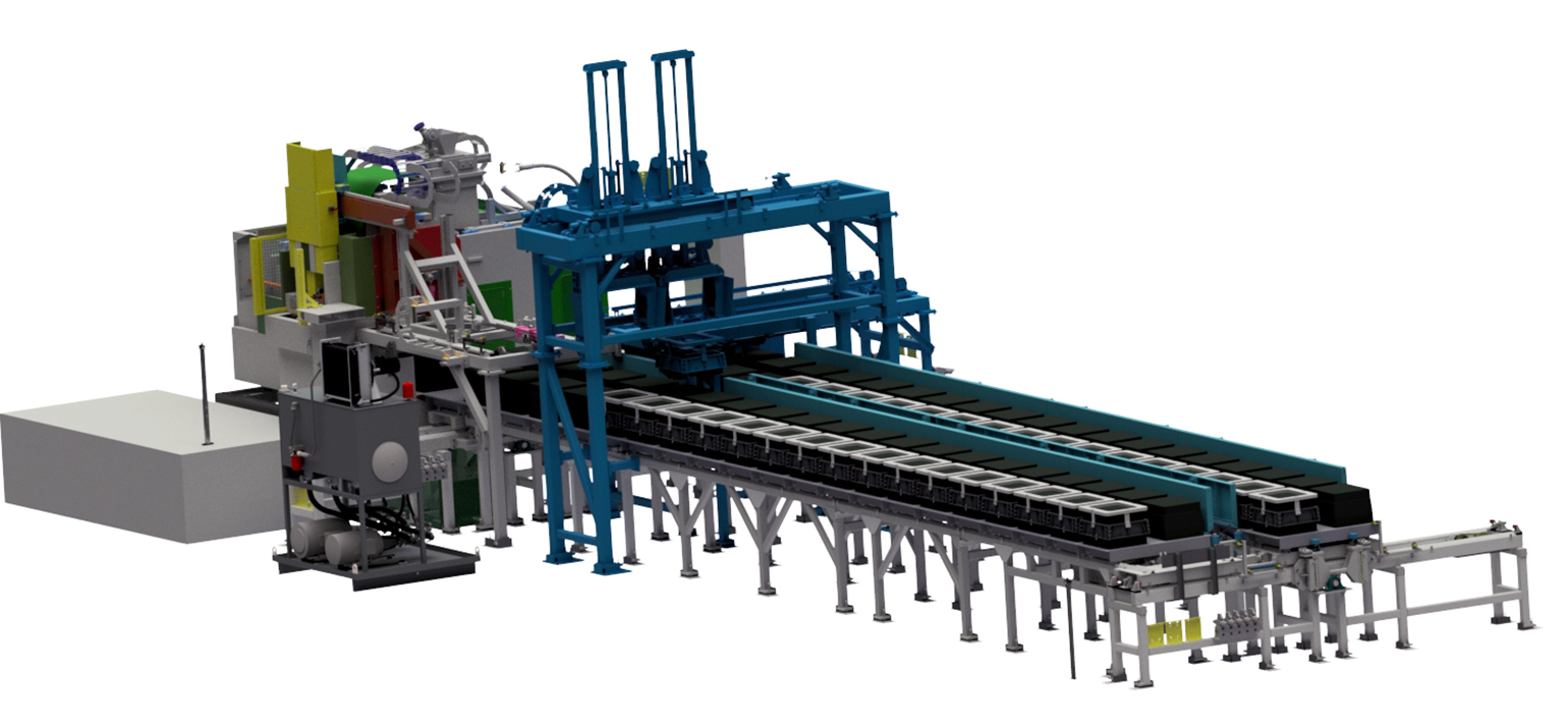 Modernized Molding, Mold Handling for MacLean | Sinto America | Foundry ...