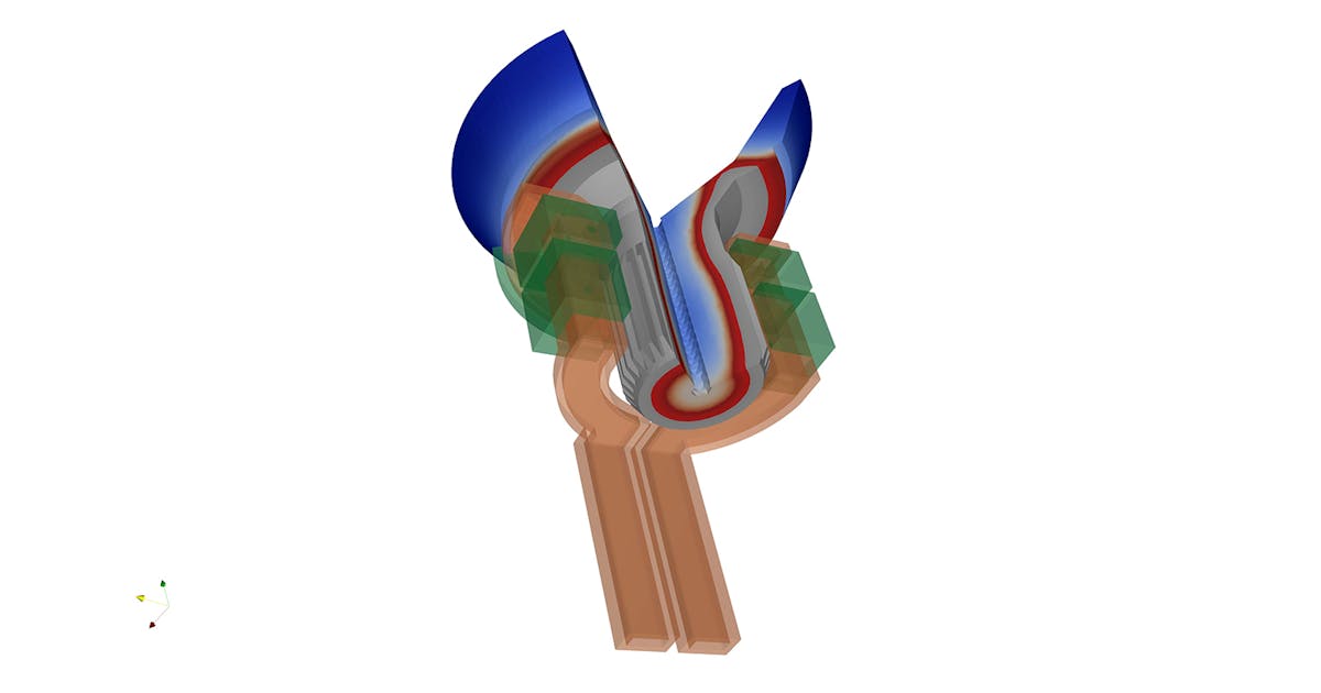 Updated Simulation Software For Induction Heating Cenos Foundry Management And Technology