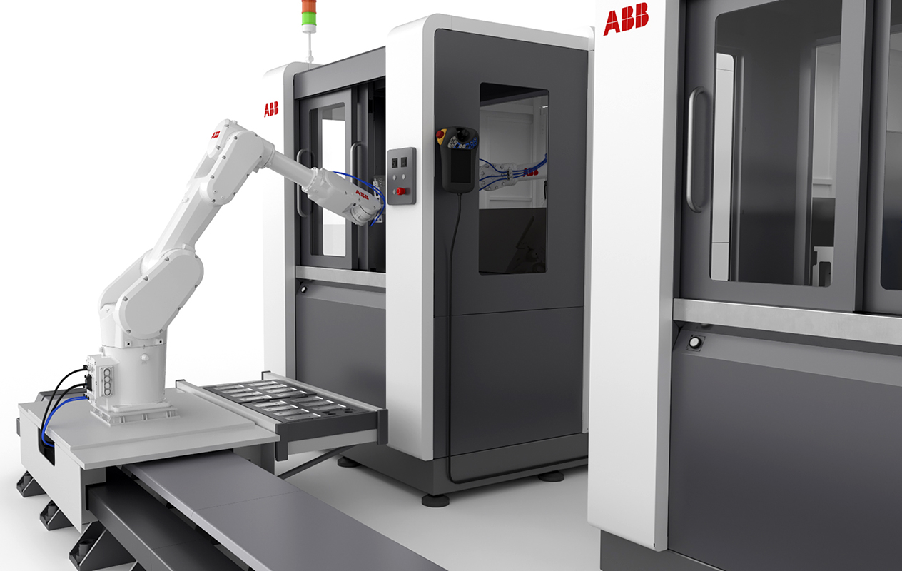 OmniVance Machining Cell/Software Combo | ABB Robotics | Foundry ...