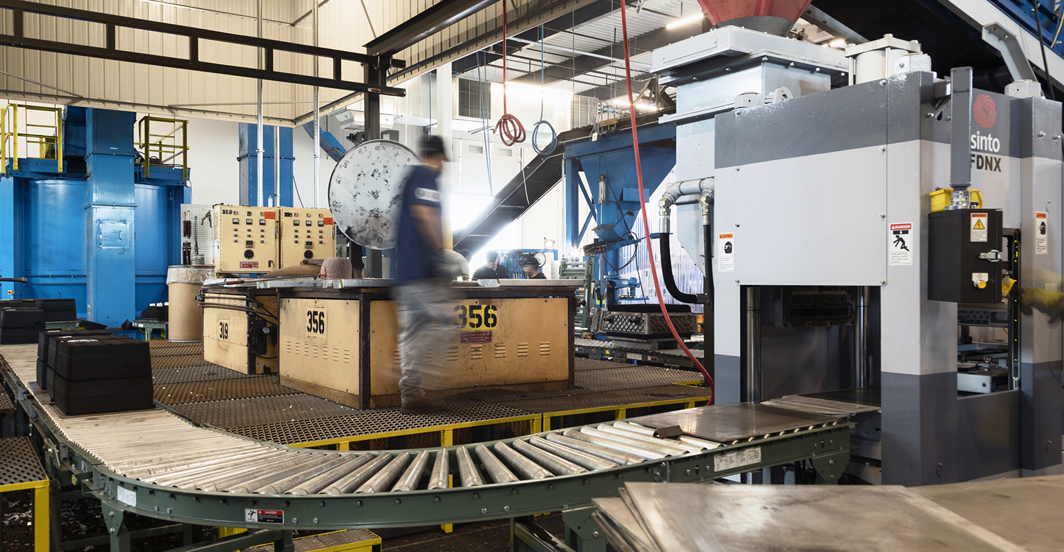 New Molding Machine Offers a Fresh Start | Sinto America Inc. | Foundry ...