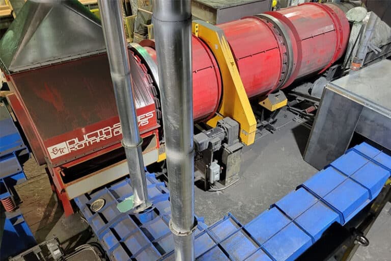 DUCTA-CLEAN® Rotary Media Drum | Foundry Management & Technology